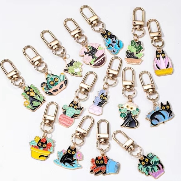 Accessories | 3pcs Mini Cat Keychains | Poshmark